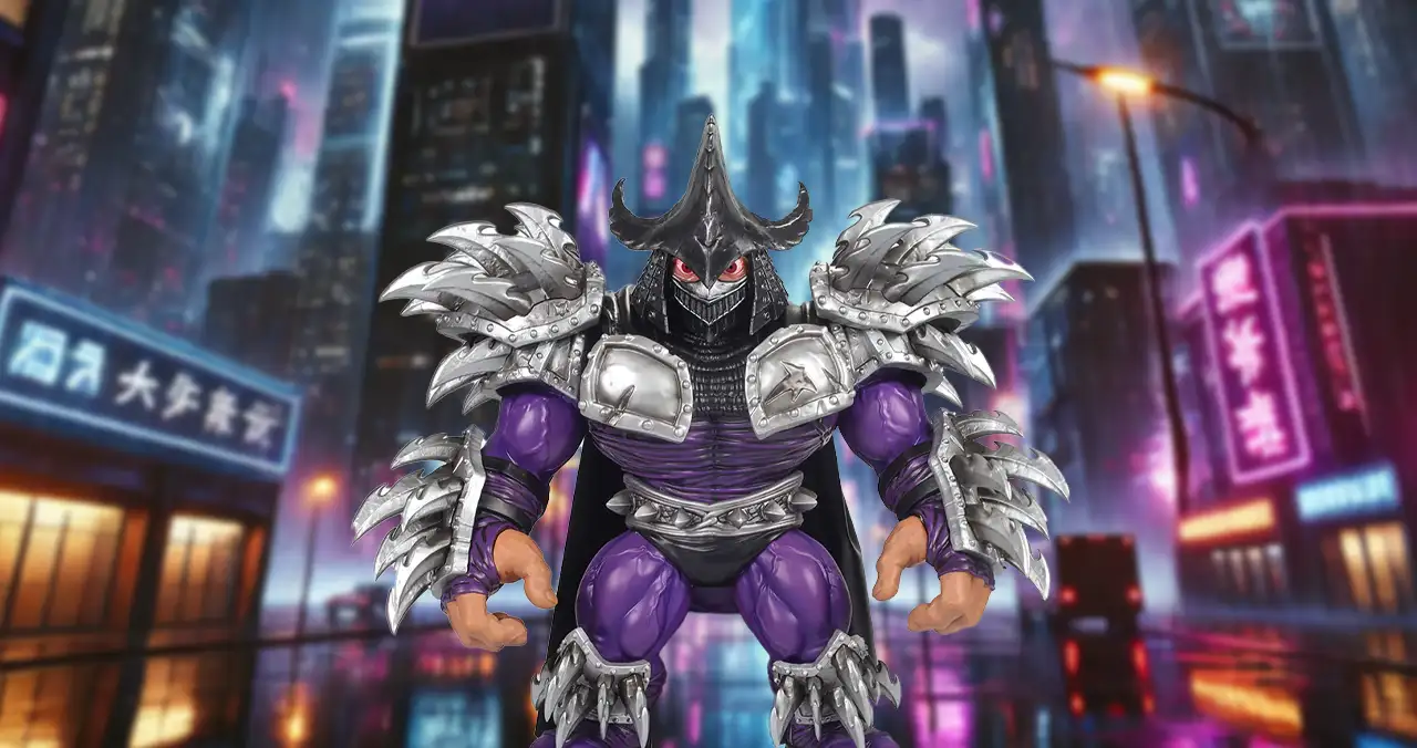 Mondo TMNT Soft Vinyl Super Shredder Figure